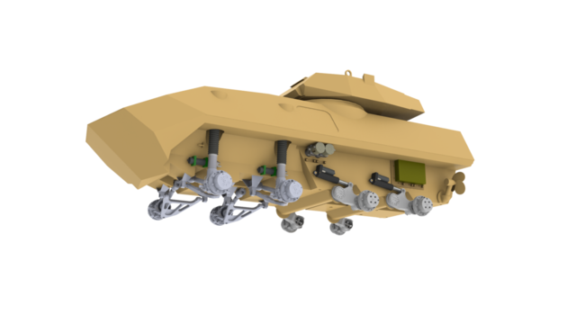 Active Suspension Heavy Armoured Vehicle | Horstman - Horstman Group
