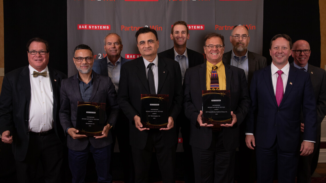 BAE Systems awards Horstman, Inc Bronze Medallion at its fourth annual ...